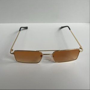 Accessories | Vintage Y2k 9s 2000s Unique Slim Gold Trim Square ...